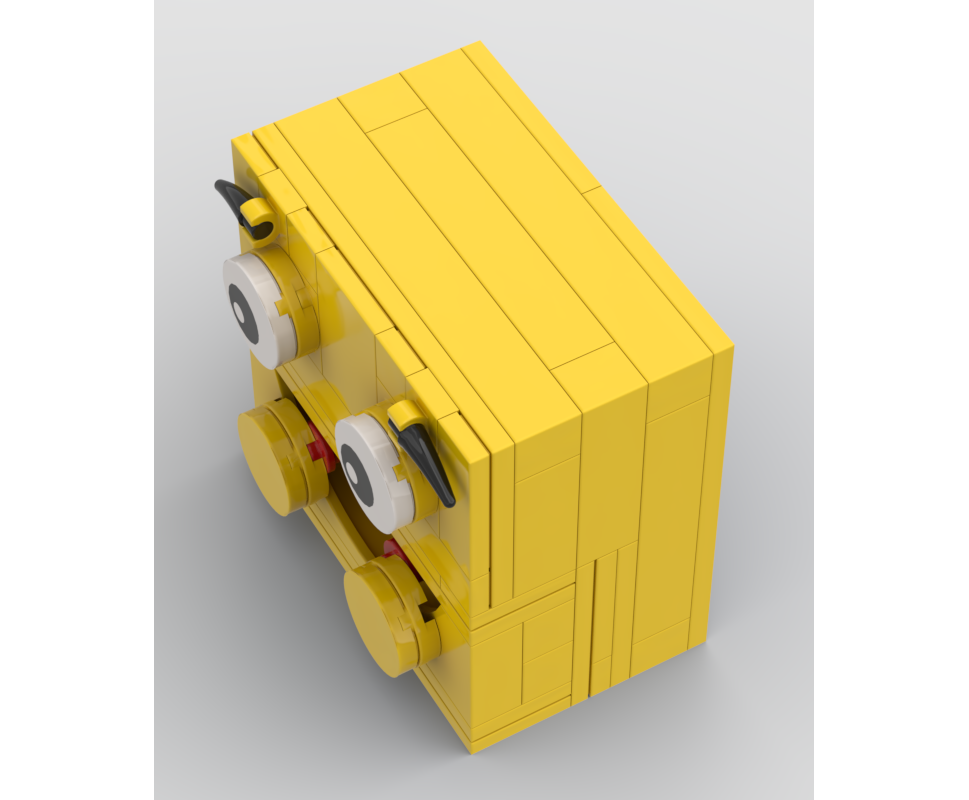 LEGO MOC Happy 2x2 Brick by Thierry | Rebrickable - Build with LEGO
