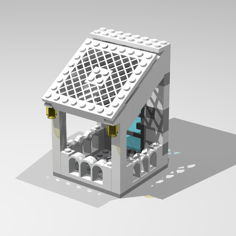 LEGO MOC Korean Hostel Balcony by legogand06 | Rebrickable - Build with ...