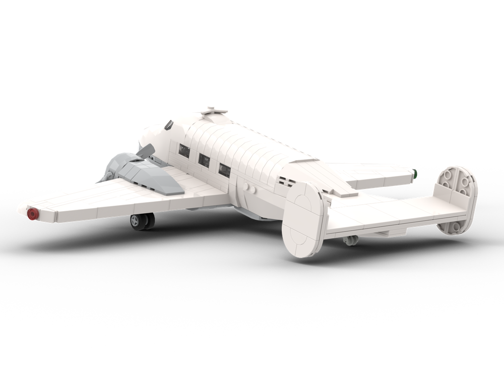 LEGO MOC Beechcraft Model 18 'Twin Beech' by Dongeraldo | Rebrickable ...