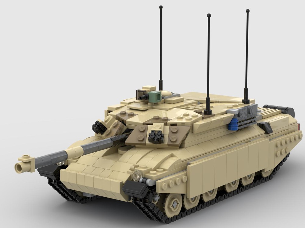 LEGO MOC Challenger 1 MBT by simonelovisa01 | Rebrickable - Build with LEGO