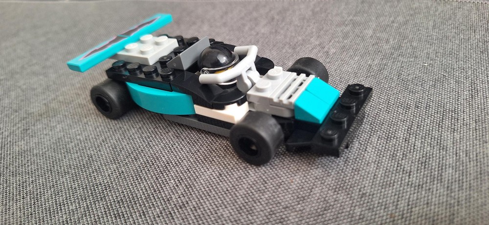 LEGO MOC 60400 Formula (TEAL) by Løøse | Rebrickable - Build with LEGO