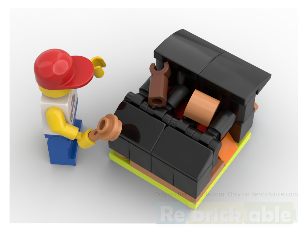 LEGO MOC 11031 BBQ party by se1977 | Rebrickable - Build with LEGO