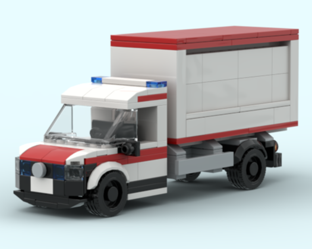 LEGO MOC-180449 Wechsellader DRK Emergency Car by BK Brick Design ...