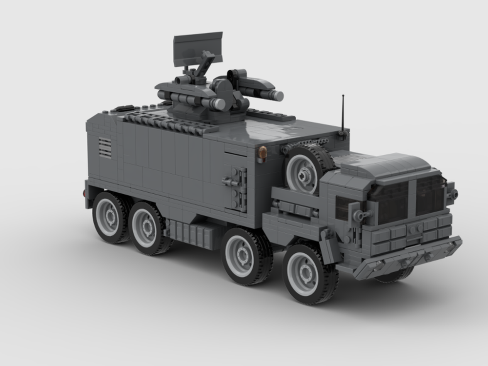 LEGO MOC Man 8x8 with Roland ground air aa by LucaLoveUtah ...