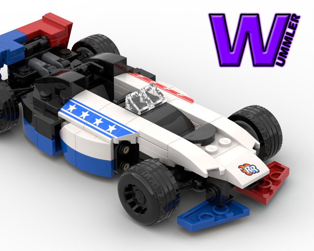 Lego Moc Rocket Racer Open Wheel Race Car By Wummler Rebrickable