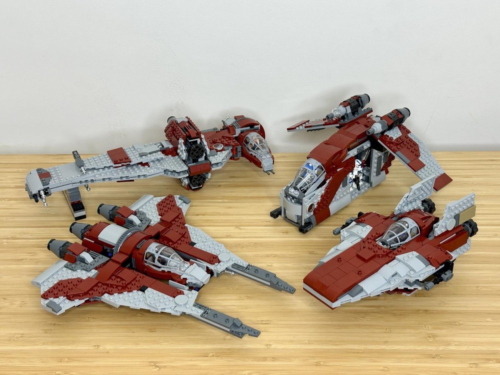LEGO MOC-180454 4-in-1 Alternate Builds Bundle - 75362 Ahsoka Tano's T ...