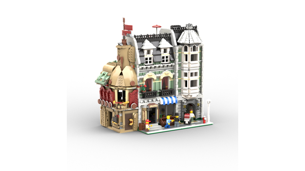 LEGO MOC-180456 Thor's modular apartement by MESsemble | Rebrickable ...