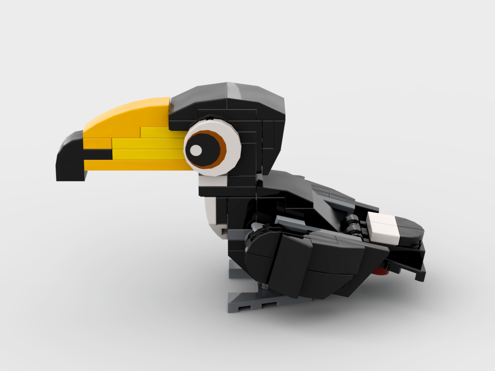 LEGO MOC Bird - Toucan by Agilinzzz | Rebrickable - Build with LEGO