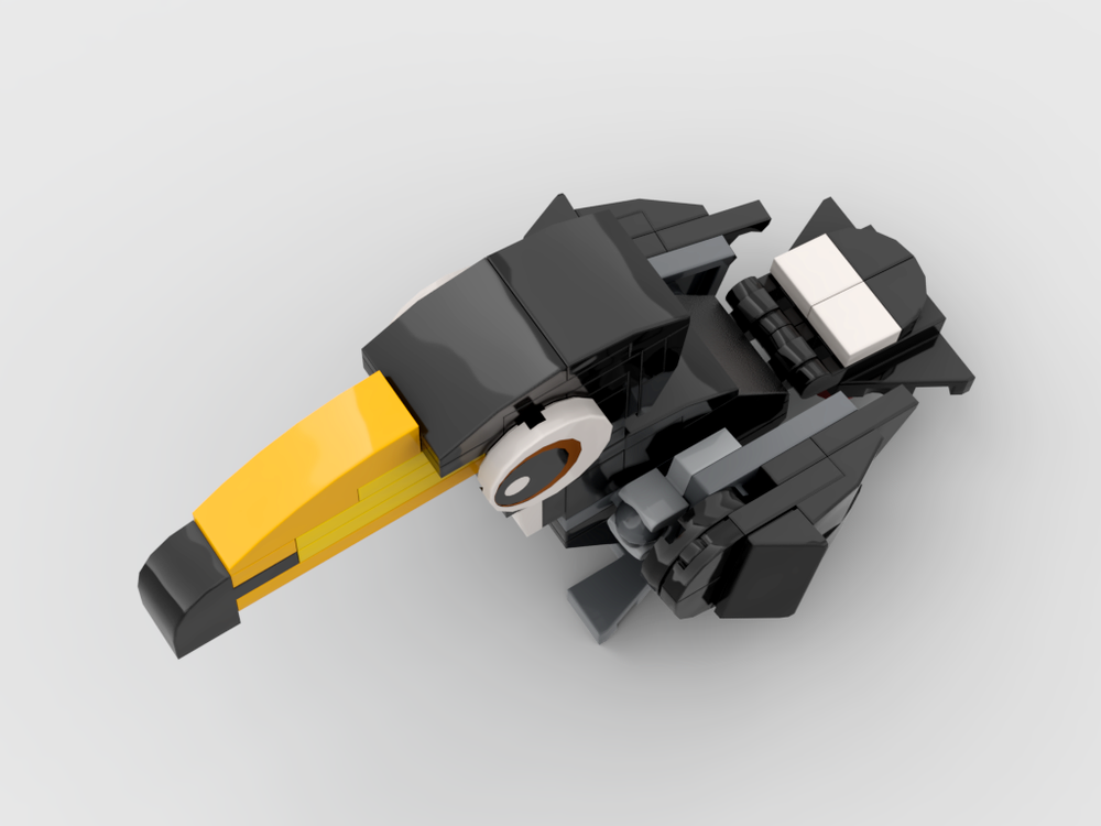 LEGO MOC Bird - Toucan by Agilinzzz | Rebrickable - Build with LEGO