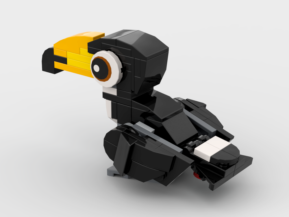 LEGO MOC Bird - Toucan by Agilinzzz | Rebrickable - Build with LEGO