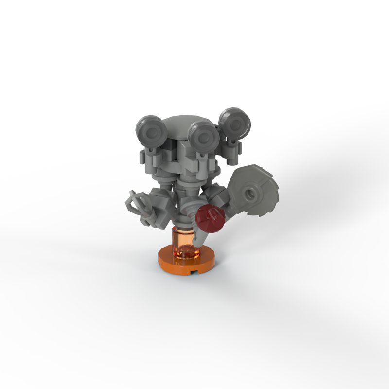 LEGO MOC FALLOUT MR HANDY (MinifigScale) by zombiworkshop | Rebrickable ...