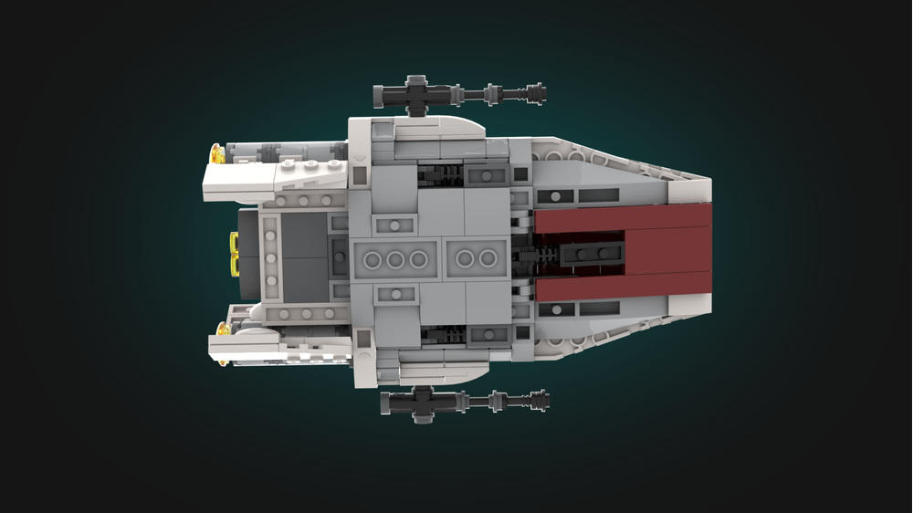 LEGO MOC A-Wing starfighter | RZ-1 Interceptor by obiblock ...