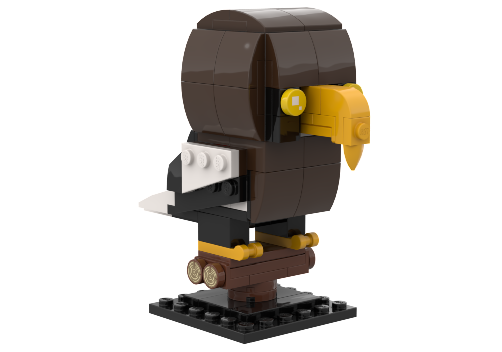 LEGO MOC Steller's Sea Eagle: Birdheadz by OrchardBuilds | Rebrickable ...