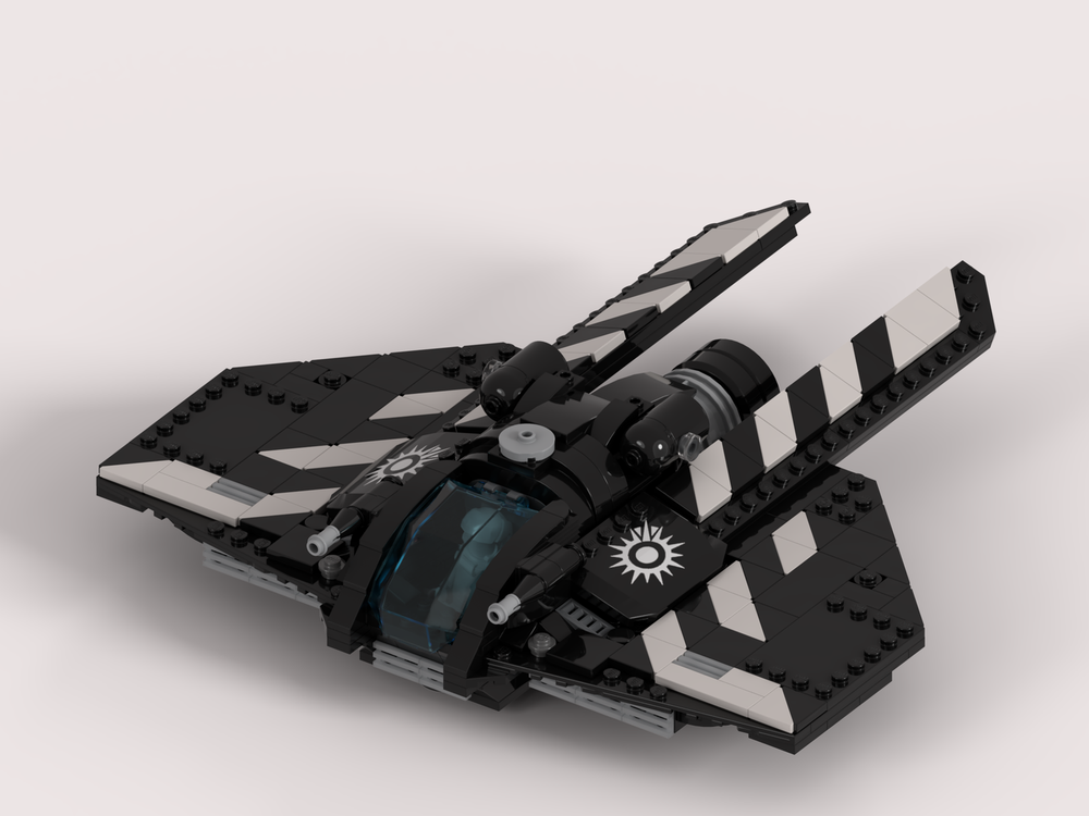 LEGO MOC Black Sun Scyk M3-A Interceptor by Aseir | Rebrickable - Build ...