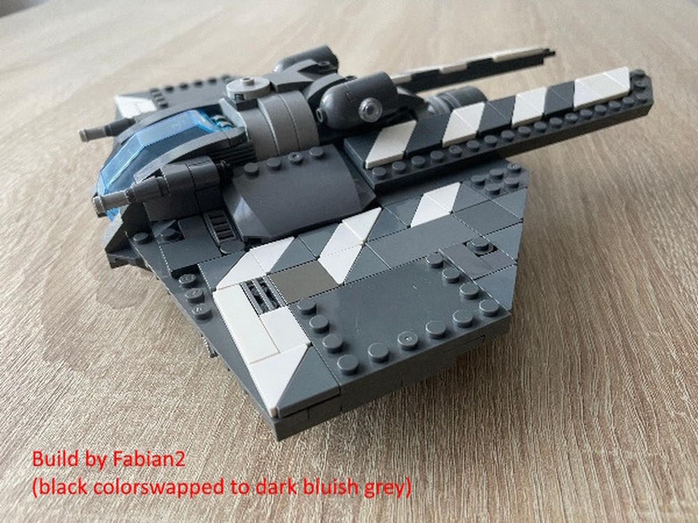 LEGO MOC Black Sun Scyk M3-A Interceptor by Aseir | Rebrickable - Build ...