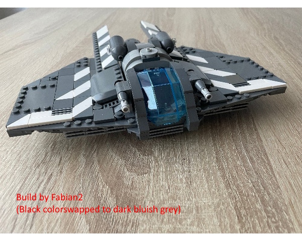 LEGO MOC Black Sun Scyk M3-A Interceptor by Aseir | Rebrickable - Build ...