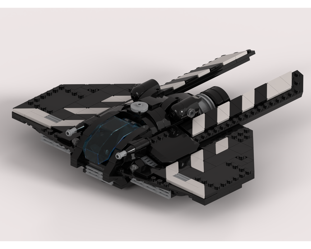 LEGO MOC Black Sun Scyk M3-A Interceptor by Aseir | Rebrickable - Build ...