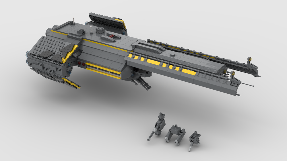 LEGO MOC Helldivers 2 Super Destroyer by fonkderok | Rebrickable ...