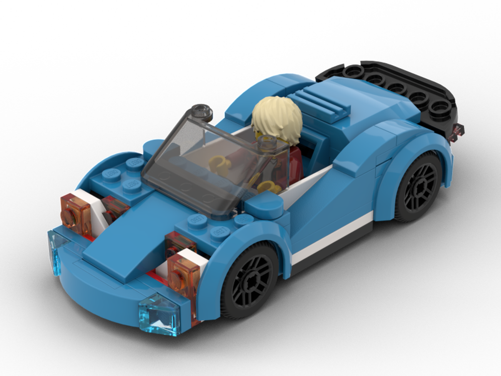 LEGO MOC 60285 - Sports Car Type S by hoppepe | Rebrickable - Build ...