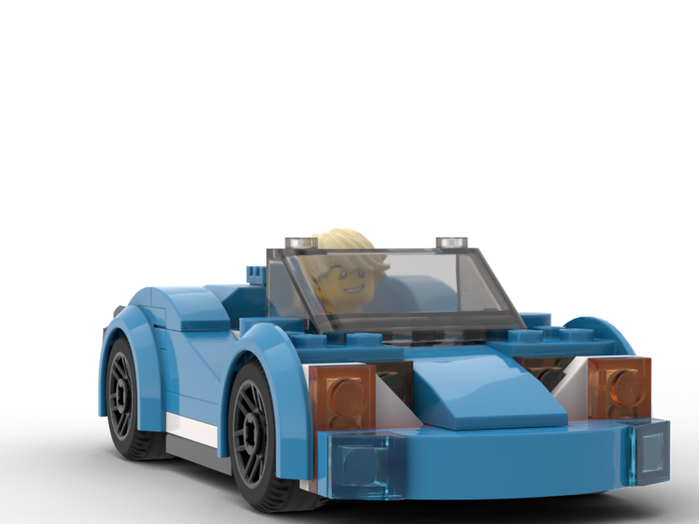 LEGO MOC 60285 - Sports Car Type S by hoppepe | Rebrickable - Build ...