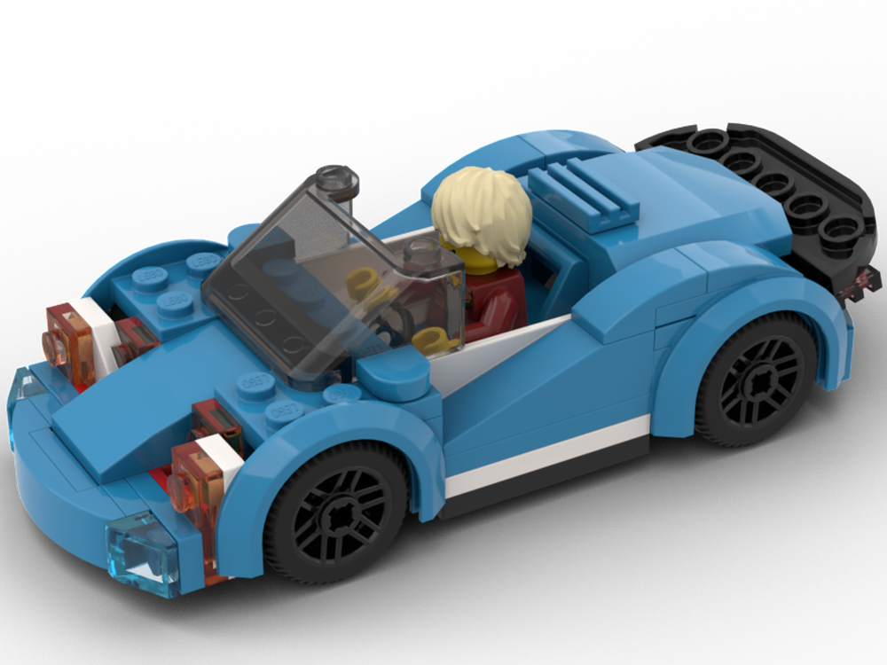 LEGO MOC 60285 - Sports Car Type S by hoppepe | Rebrickable - Build ...