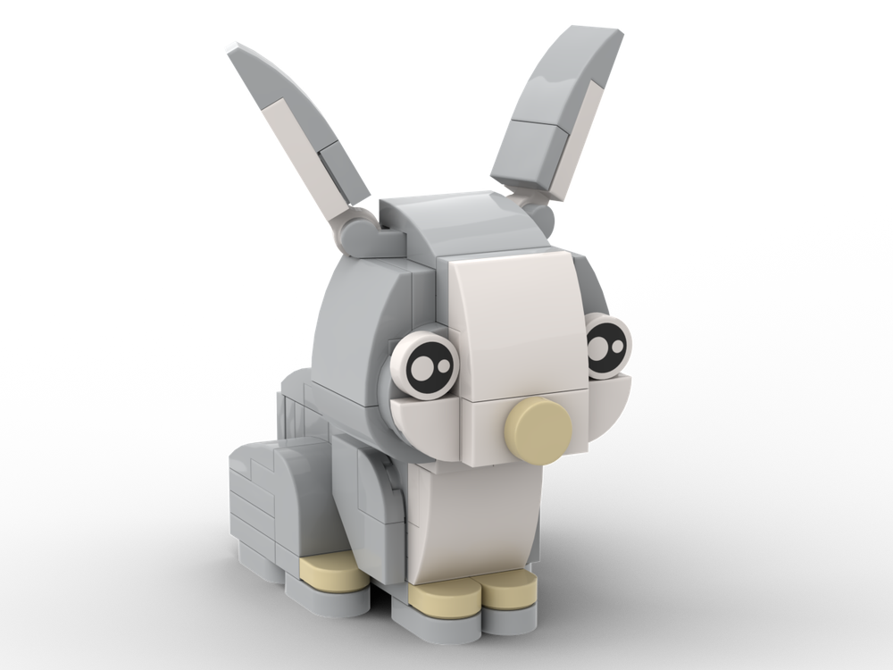 LEGO MOC Rabbit MOC by Johns Brickworld | Rebrickable - Build with LEGO