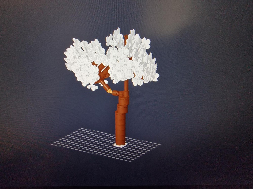 LEGO MOC Winter Village Tree by VIPCameron | Rebrickable - Build with LEGO