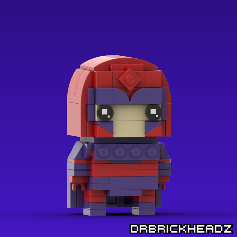 LEGO MOC Magneto (X-Men '92) Brickheadz by DrBrickheadz | Rebrickable ...
