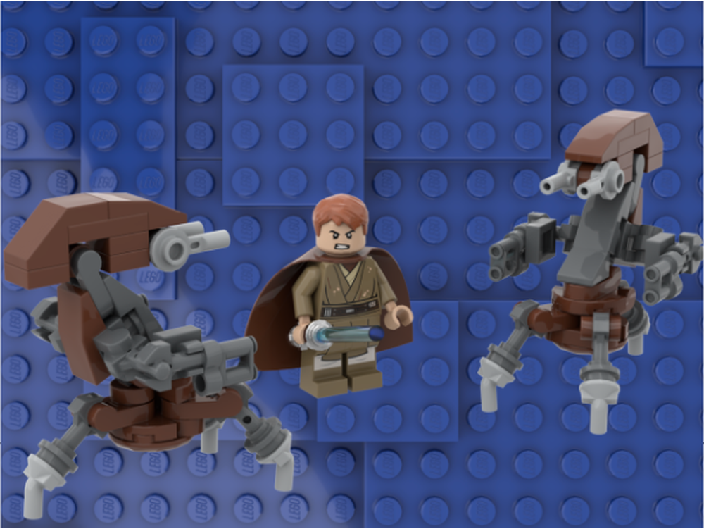 LEGO MOC Jedi defense I by raguidel | Rebrickable - Build with LEGO