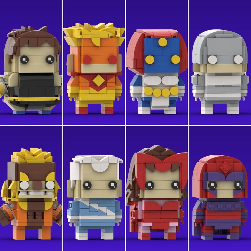 LEGO MOC X-Men (1992) Brotherhood Bundle by DrBrickheadz | Rebrickable ...