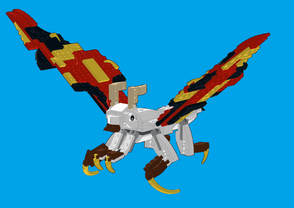 LEGO MOC-180567 Mothra by dannoble1592 | Rebrickable - Build with LEGO