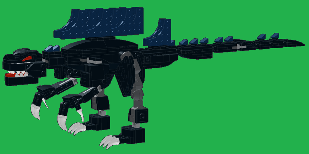 LEGO MOC Godzilla by dannoble1592 | Rebrickable - Build with LEGO
