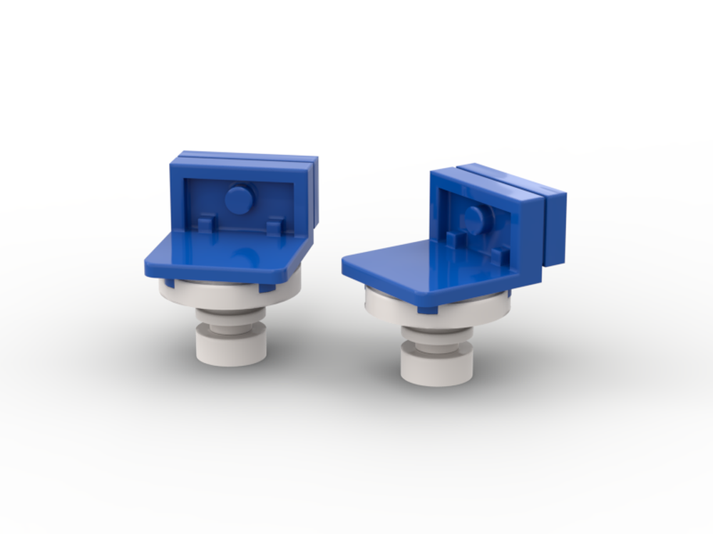 LEGO MOC Bar Stools - Minifig Scaled by Motions_King | Rebrickable ...