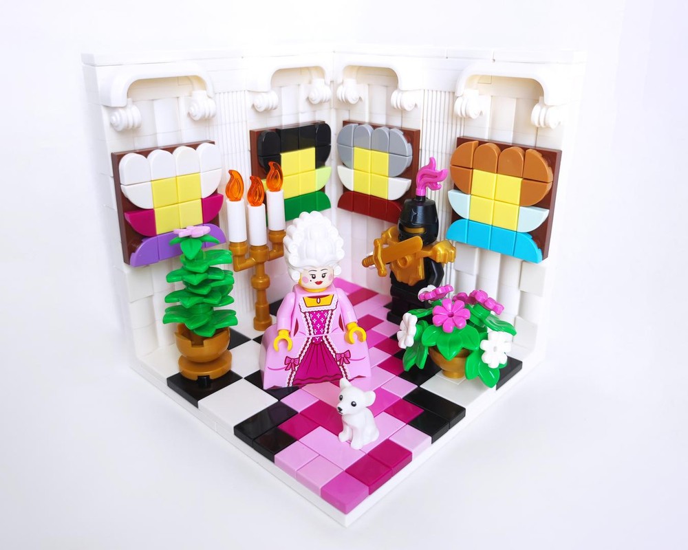 LEGO MOC Rococo Aristocrat Vignette by brickuba | Rebrickable - Build ...