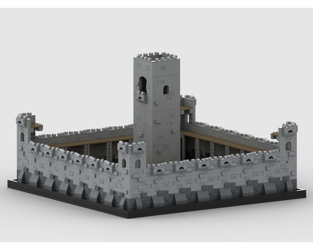 LEGO MOC Modular Castle Watch Tower by ComputerDino | Rebrickable ...