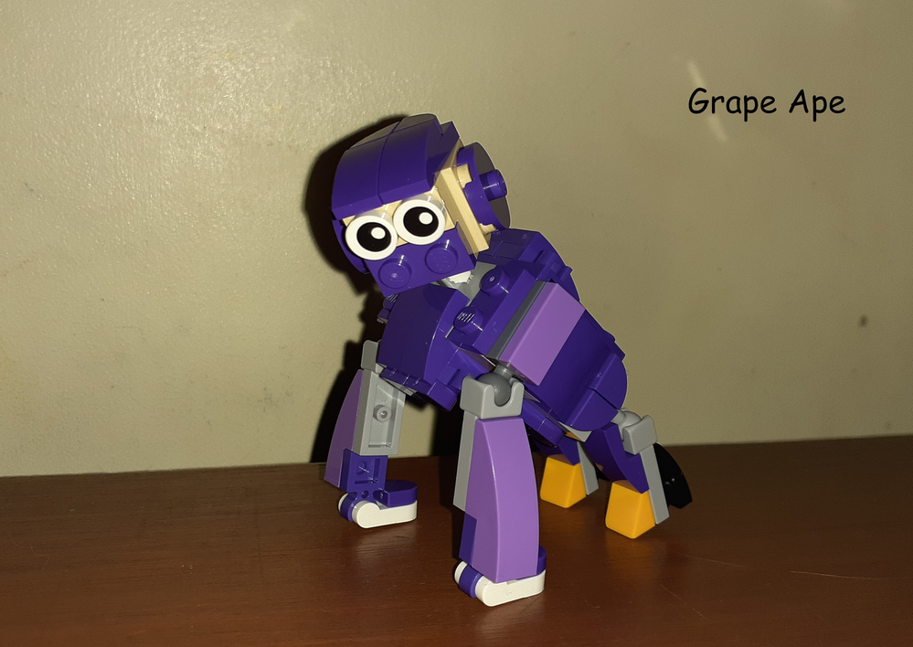 LEGO MOC Grape Ape - alt of 31125-1 by ChzHd | Rebrickable - Build with ...