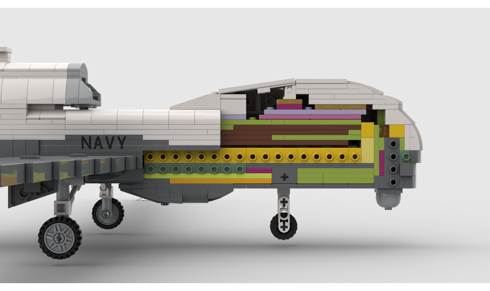 LEGO MOC MQ4C Triton Drone by BeBox | Rebrickable - Build with LEGO