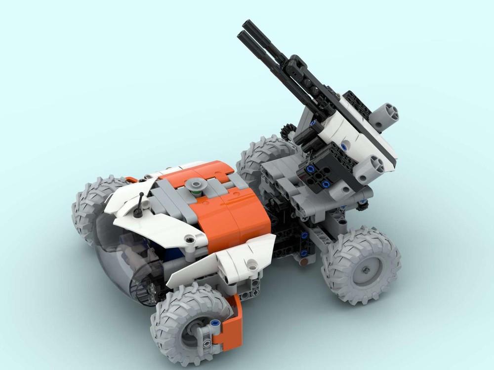 LEGO MOC LT78 artillery (42178 mod) by zz0025 | Rebrickable - Build ...