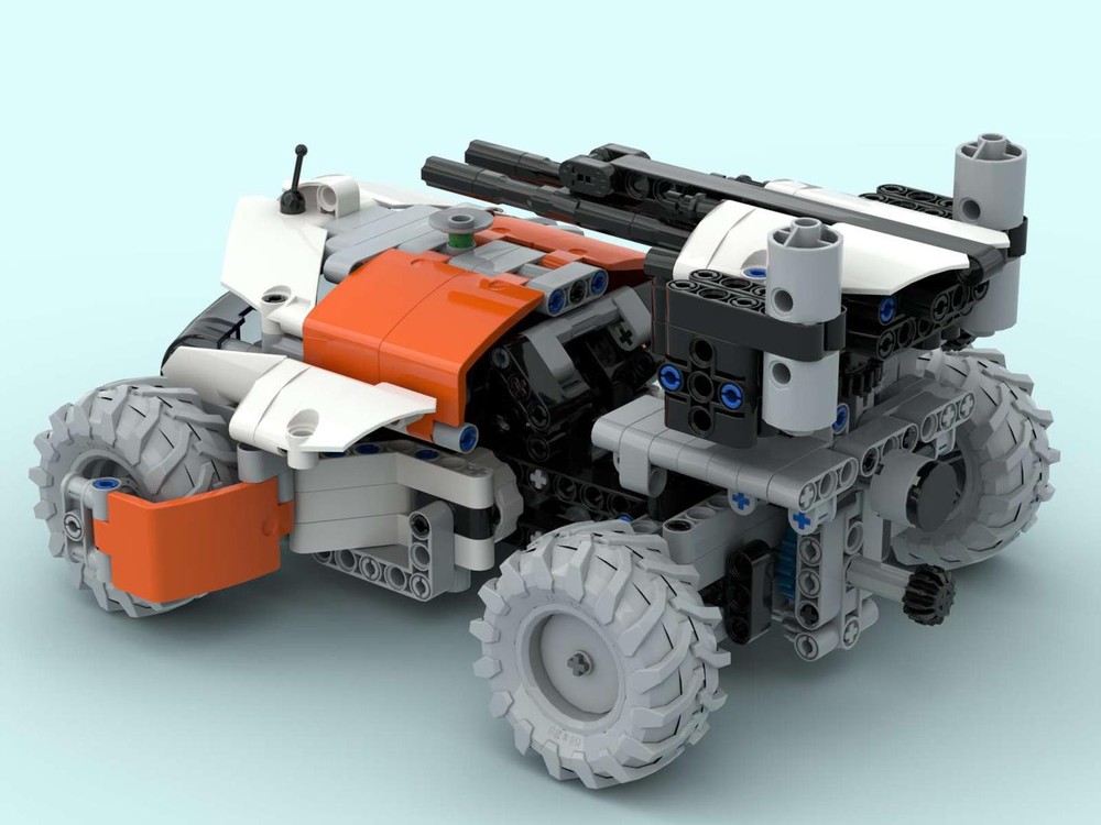 LEGO MOC LT78 artillery (42178 mod) by zz0025 | Rebrickable - Build ...