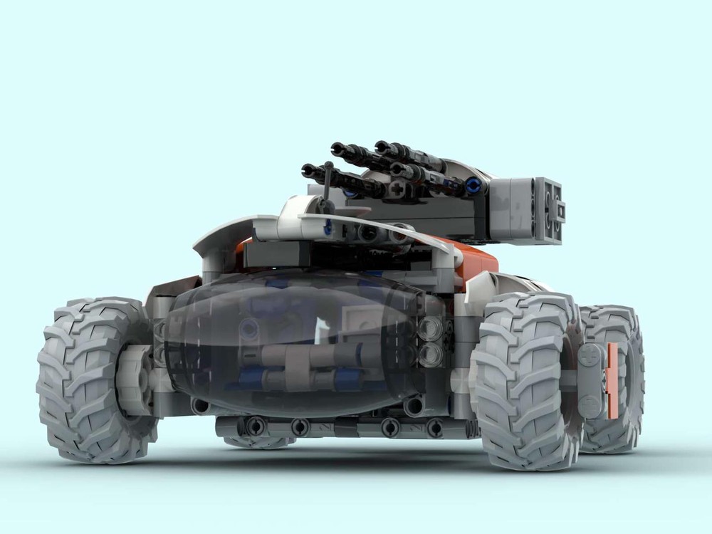 LEGO MOC LT78 anti-aircraft gun (42178 mod) by zz0025 | Rebrickable ...