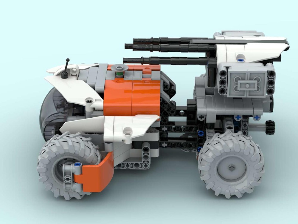 LEGO MOC LT78 anti-aircraft gun (42178 mod) by zz0025 | Rebrickable ...