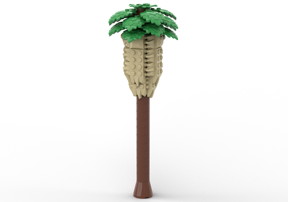 LEGO MOC Palm Tree 4 by OrchardBuilds | Rebrickable - Build with LEGO