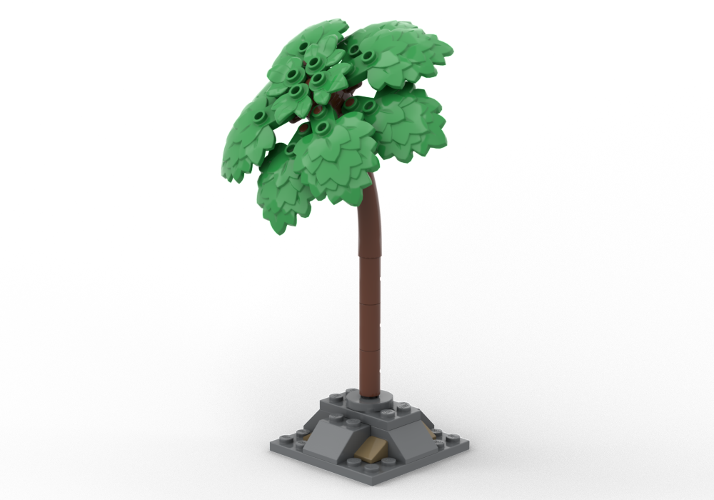 LEGO MOC Palm Tree 5 by OrchardBuilds | Rebrickable - Build with LEGO