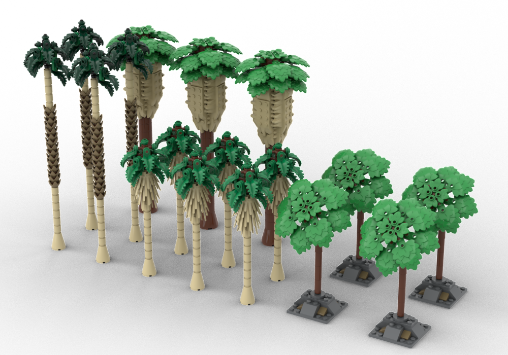 LEGO MOC Palm Tree Bundle by OrchardBuilds by OrchardBuilds ...