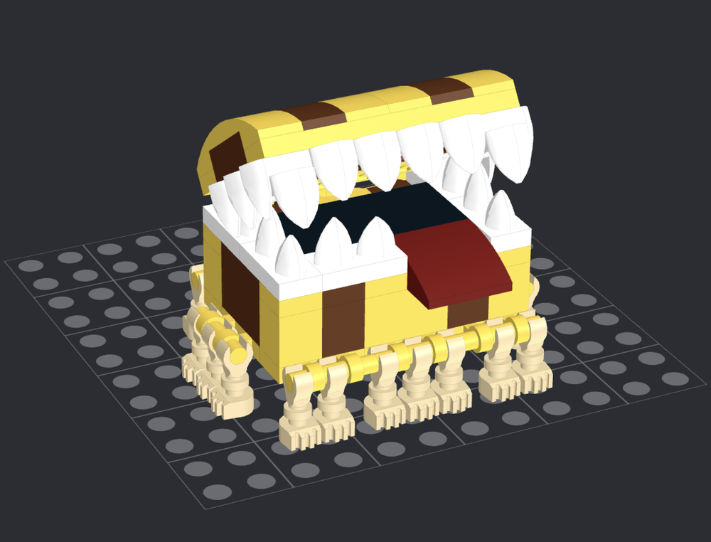 LEGO MOC Discworld - The Luggage by rmegone | Rebrickable - Build with LEGO