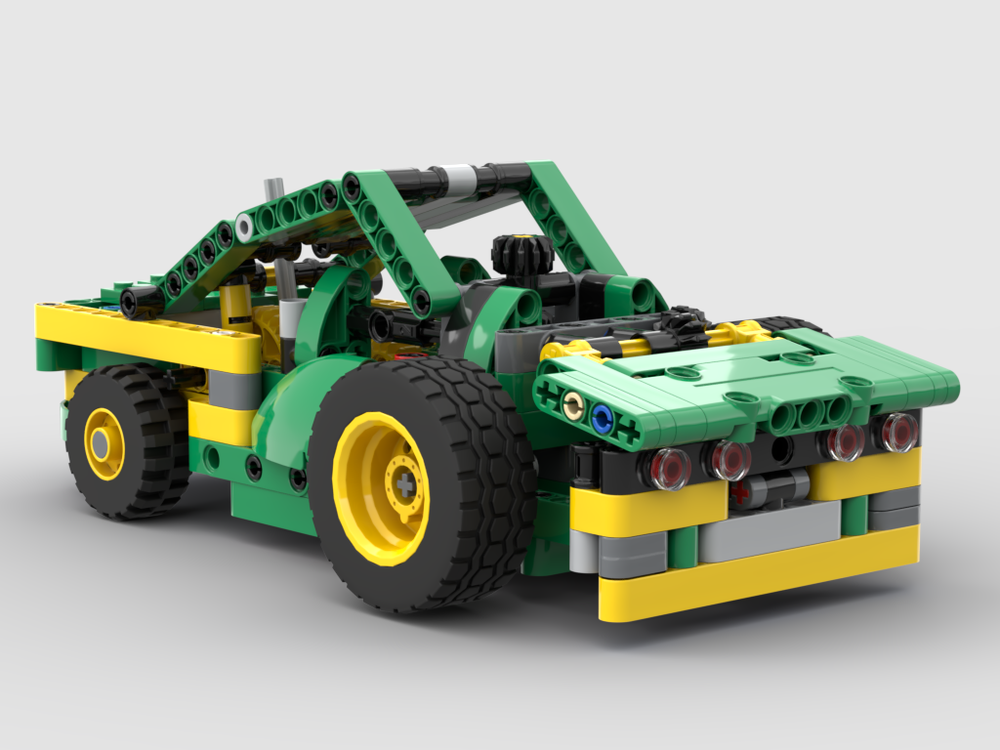LEGO MOC Muscle Car by Raptor9889 | Rebrickable - Build with LEGO