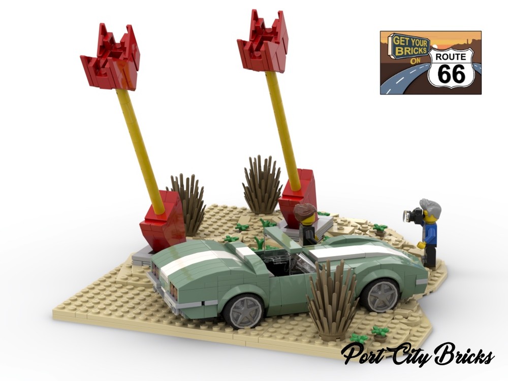 LEGO MOC Twin Arrows - Get Your Bricks on Route 66 by PortCityBricks ...