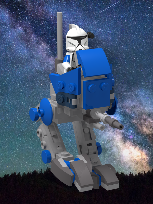 LEGO MOC Minifigure Scale AT-RT by Sire_Mew | Rebrickable - Build with LEGO