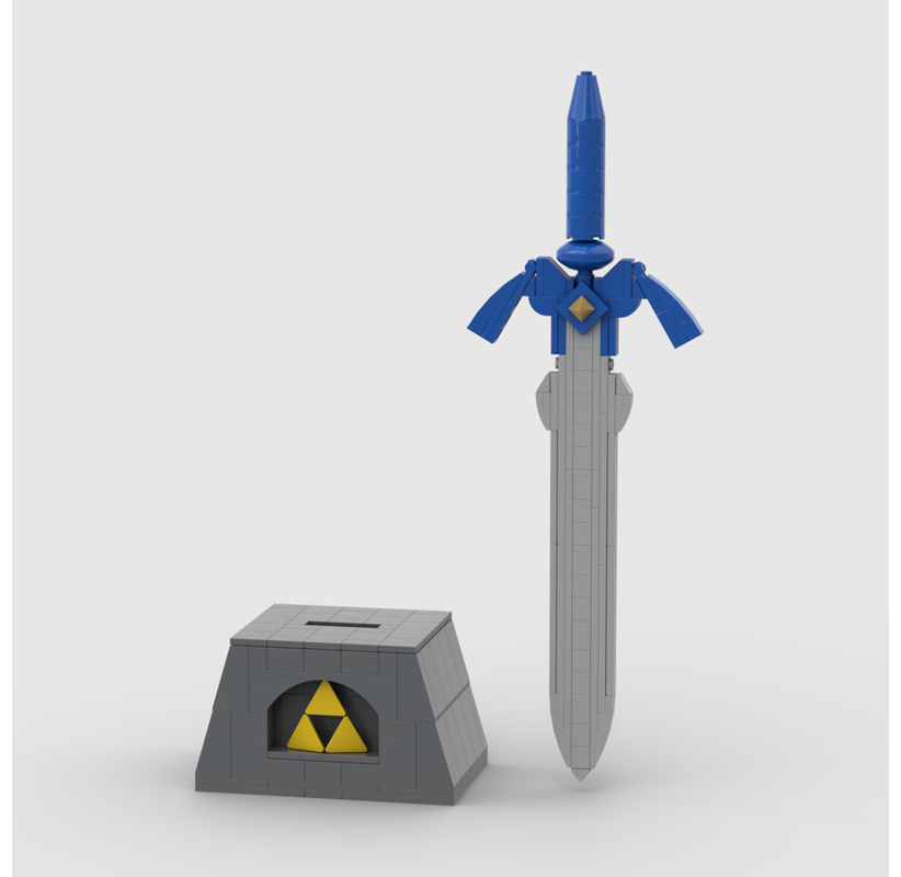 LEGO MOC Zelda MOC: The Master Sword by SkywardBrick | Rebrickable ...