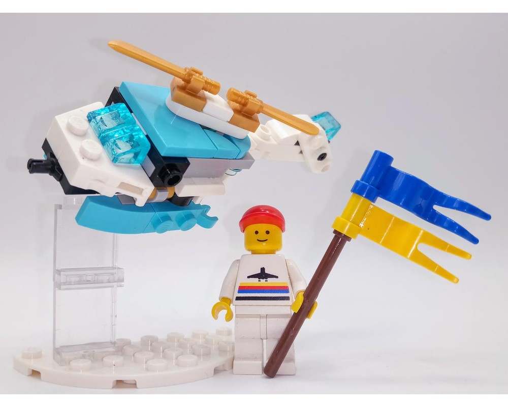 LEGO MOC 30674 Zane's Dragon Power Helicopter by Dafeld | Rebrickable ...